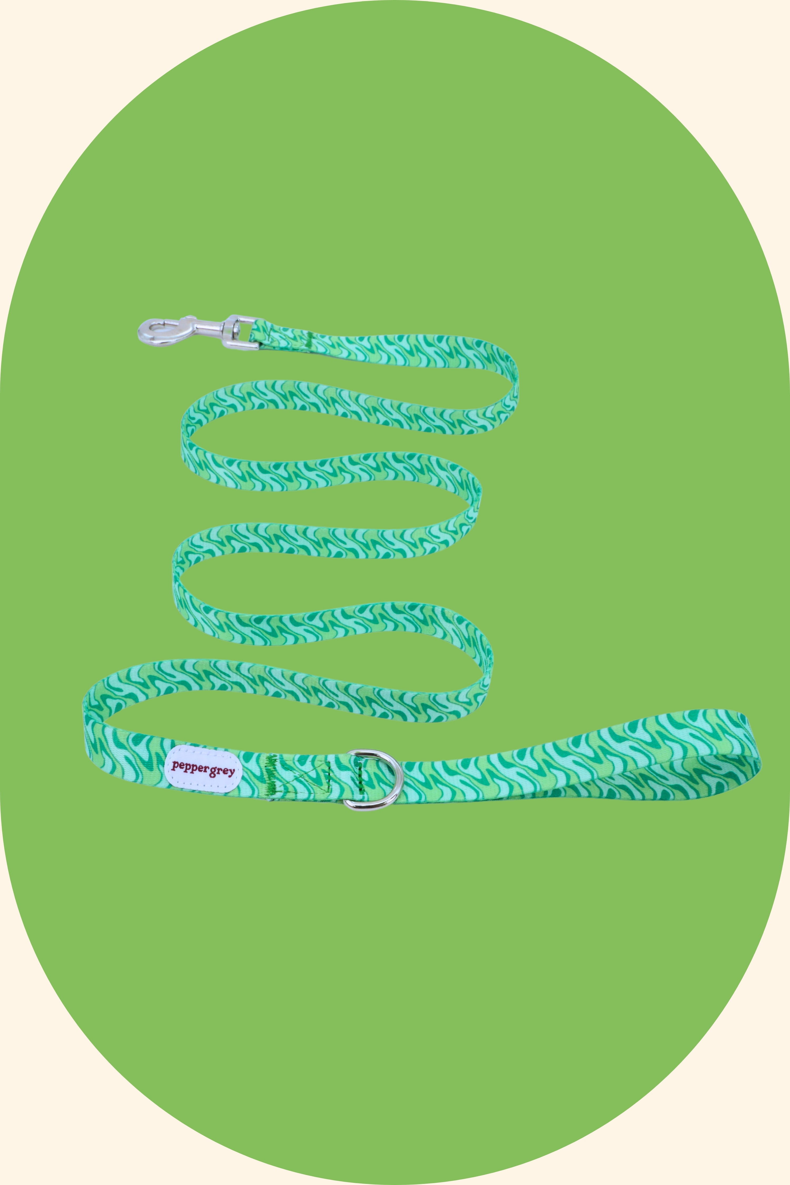 Suki Retro Leash (1.5m) – Pepper Grey